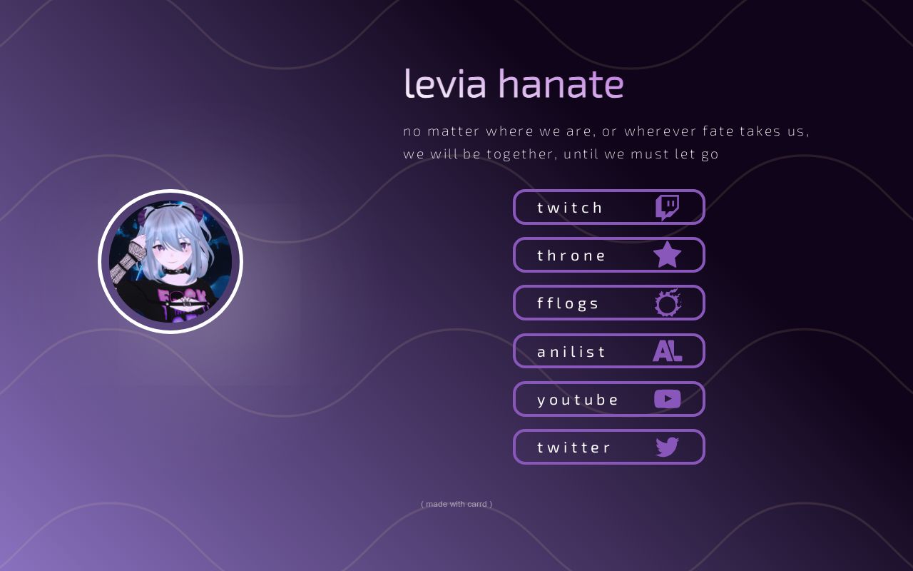 leviaVT's carrd